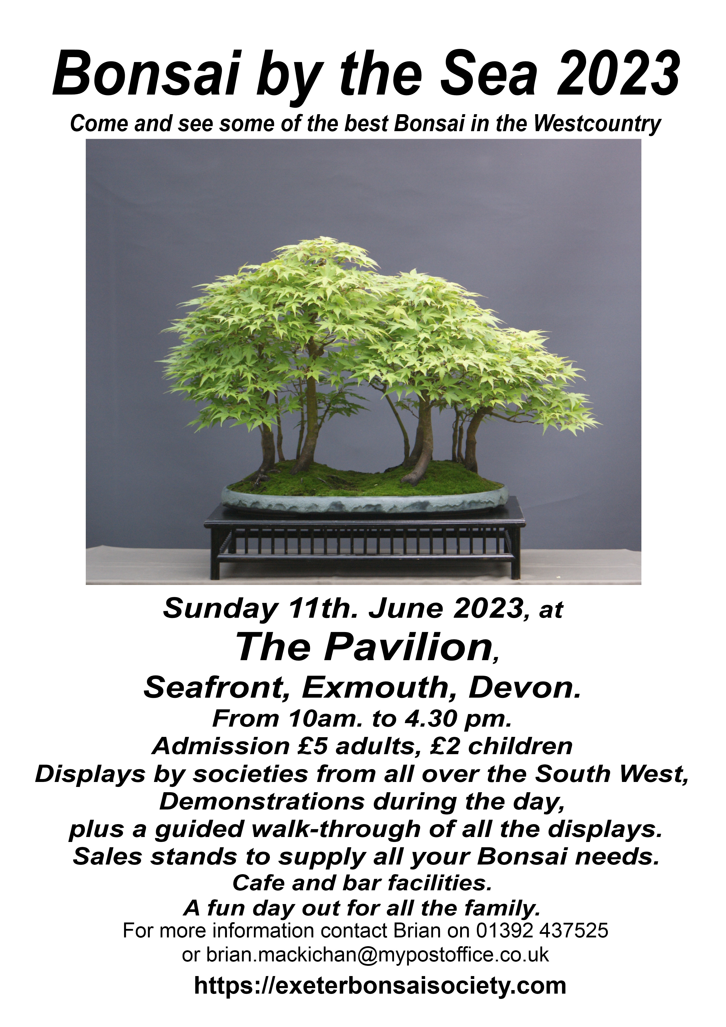 Bonsai by the Sea 2023 – Exeter Bonsai Society